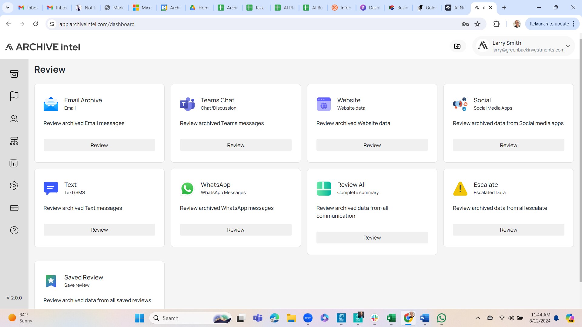 AI Communications Archiving | Advisor Services